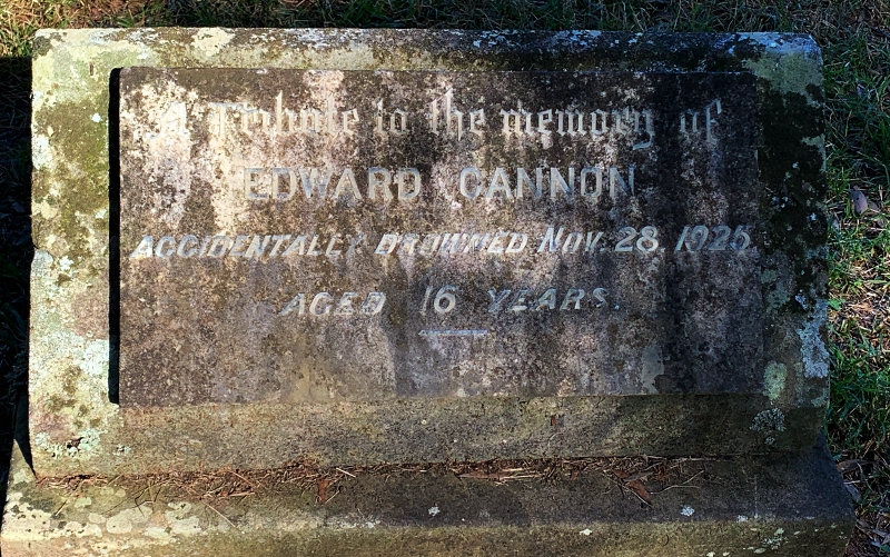 Edward Cannon: Bight Cemetery - midcoaststories.com